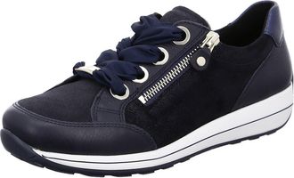 Ara Damen Osaka Sneaker, BLAU,Night, 42.5 EU Weit