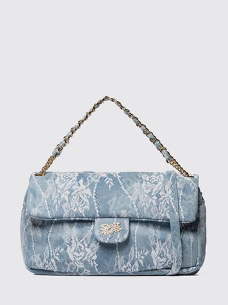 Secret Pon Pon Schultertasche Damen Farbe Hellblau