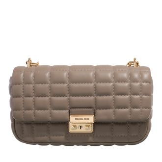 Michael Kors Hobo Bags - Tribeca Lg Conv Chain Shldr - Gr. unisize - in Taupe - für Damen