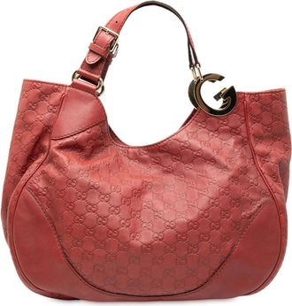Gucci Shopper - Large Guccissima Charlotte Tote - Gr. unisize - in Rot - für Damen
