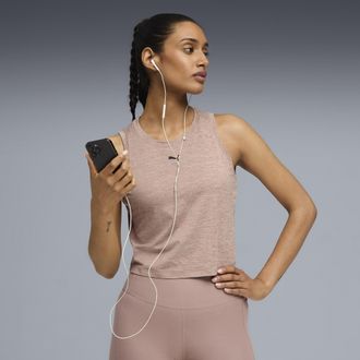 Puma D&eacute;bardeur de training CLOUDSPUN Femme, V&ecirc;tements, Beige, XXL