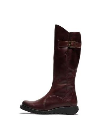 FLY London Femme Reno053fly Botte Tendance, Bordeaux, 39 EU