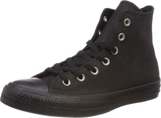 Converse Mens Chuck Taylor All Star Hi Fashion Leather Schwarz Sneaker High 40