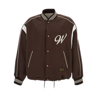 Wooyoungmi Oversized Bomberjacke im Baseball-Stil - - Jackets - Herren - Braun - M