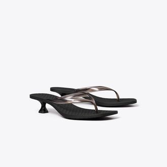 Tory Burch Jelly Flipflop mit Absatz