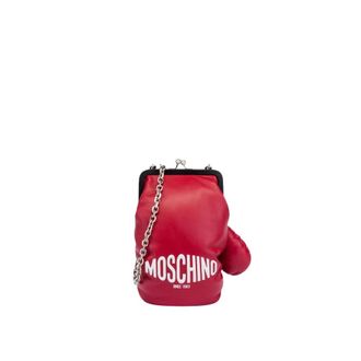Moschino Femme, Sacs, Rouge, Taille: ONE Size Boxing Gloves Bag