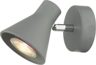 Där Lighting DAR DIZA - Projecteur unique gris mat