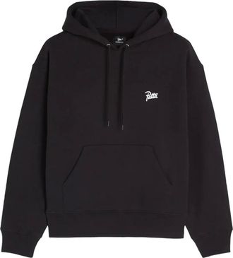 Patta Homme, Sweatshirts et sweats &agrave; capuche, Noir, Taille: XL Pull &agrave; Capuche Panth&egrave;re de Feu Brod&eacute;
