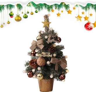 Generic Weihnachtsbaum, Weihnachtsdekoration, 45,7 cm, 45,7 cm, beleuchtetes Urlaubszentrum, dekorativer Lampenschirm für Zuhause, Büro, Partys