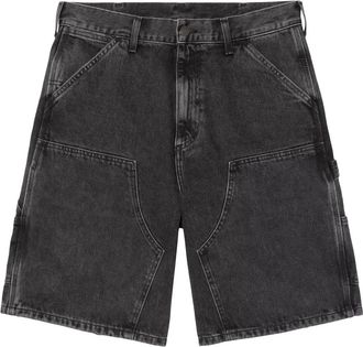 Carhartt Work in Progress Homme, Shorts, Noir, Taille: W30 Double Knee Short