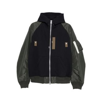 sacai Sponge Sweat Hoodie - - Sweatshirts & Hoodies - Herren - Mehrfarbig - S