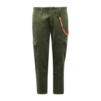 Sun 68 Samtige Cargohose Milit&auml;rstil - - Jeans - Herren - Gr&uuml;n - W34