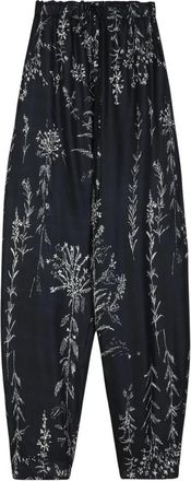 Alysi Seidenhose - - Trousers - Damen - Schwarzk - M