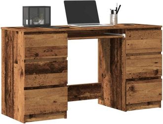 vidaXL Vidaxl - Bureau vieux bois 140x50x77 cm bois ding&eacute;nierie