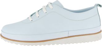 Andrea Conti Damen Low Top Sneaker, Pastellblau, 42 EU