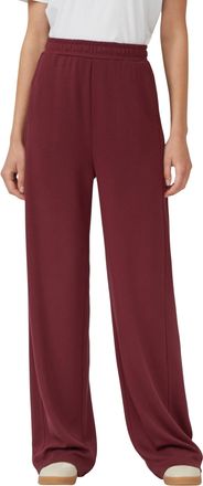 s.Oliver Scuba-Jogpants mit Wide Leg und Elastikbund