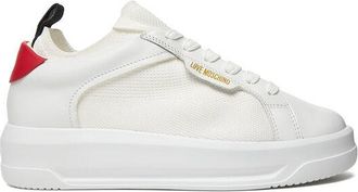 Love Moschino Sneakers JA15055G1OIZ010B Wei&szlig;