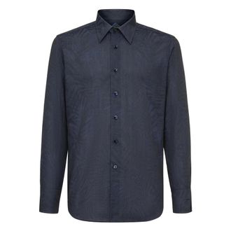 Billionaire Boys Club Shirt Slim Fit Palms - - Shirts - Herren - Blau - S