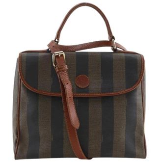 Fendi Pre-owned PVC 2way Handbag - - Pre-owned - Damen - Braun - ONE SIZE