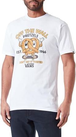 Vans T-Shirt Twister Dough pour Homme, Blanc, S