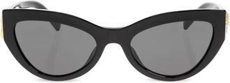 Dolce & Gabbana Femme, Accessoires, Noir, Taille: 55 MM Dg4536 Lunettes de soleil