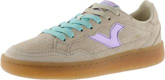 Victoria 1985 Basket Unisex Smash Veloursleder & Kontrast-Eins&auml;tzen & Sohle In Karamell 8806107 f&uuml;r Erwachsene BEIGE 38