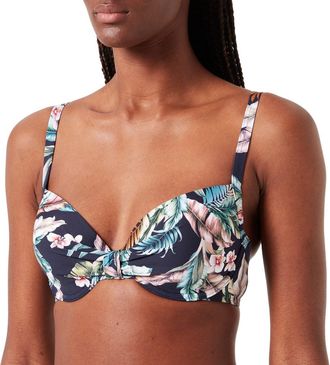 Esprit Damen Malibu Beach Rcs Pad.bra Bikini, Navy, 36B
