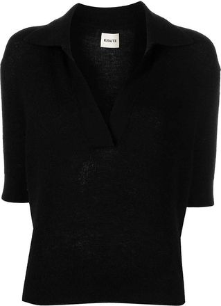 Khaite Poloshirt - Schwarz