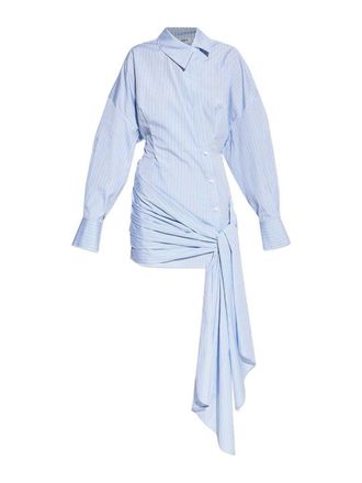 The Attico Robe Courte - Bleu