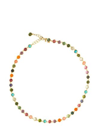 Irene Neuwirth petit collier Classic en or 18ct serti de pierres