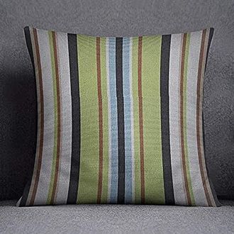 Bonamaison Le Jardin du Lin Kissenh&uuml;llen, Cotton, Mehrfarbig, 45x45