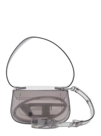 Diesel Womens Shoulder Bag 1dr Grey Handbags Hand