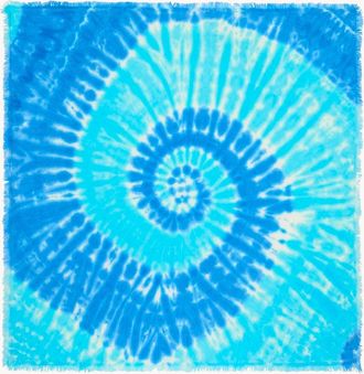 Kujten Grand bandana cachemire tie & dye - Grand Bandana Hachiko Sunny