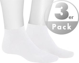 Kunert Herren Sneakersocken weiß Baumwolle & Mix unifarben
