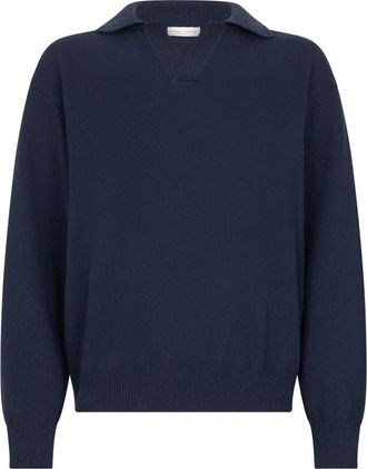 Roberto Collina Homme, Pulls, Bleu, Taille: XL Tricots