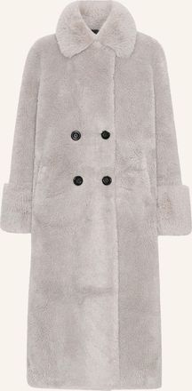 Americandreams Americandreams Wool Coat Long Fiona grau