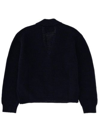 Margaret Howell Merino Wool Cardigan - Blue