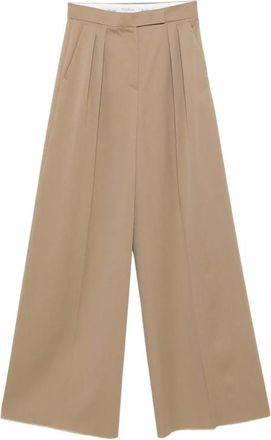 Max Mara Femme, Pantalons, Brun, Taille: 38 FR Pant Max Mara