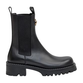 Versace Femme, Chaussures, Noir, Taille: 36 EU Alia Chelsea Bottes