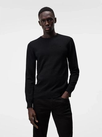 J.Lindeberg Homme, Pulls, Noir, Taille: XL Lyle Merino Crewneck