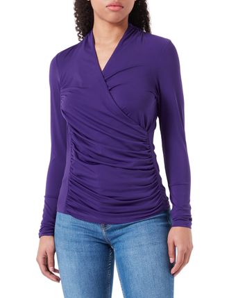 Ichi Damen IHZENTY LS2 Longsleeve, 193750/Violet Indigo, L