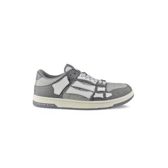 Amiri Homme, Chaussures, Gris, Taille: 43 EU Crystal Skel-Top Low