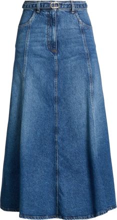 Twin-Set HOSEN & R&Ouml;CKE - Jeansr&ouml;cke auf YOOX.COM