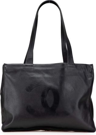 Chanel Shopper - CC Lambskin Tote - Gr. unisize - in Schwarz - für Damen