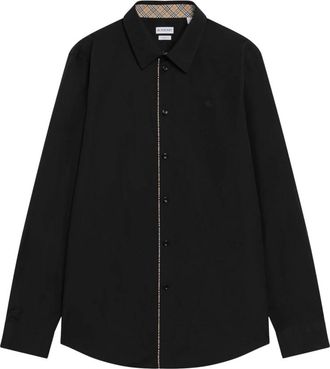Burberry LS Chk Shirt - - Shirts - Herren - Schwarzk - L