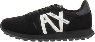 A|X Armani Exchange Formateurs Anglais Noirs