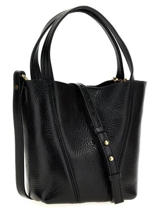 Chlo&eacute; Spin Shoulder Bag - Black