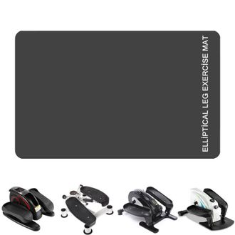 Generic Ellipse Brauer Non Slip Matte - Trainingsgeräte Teppich, Fitnessmatte | Sportzubehör für Untertisch elliptischer Hausierer Fuß- und Beinpedalläufer, F