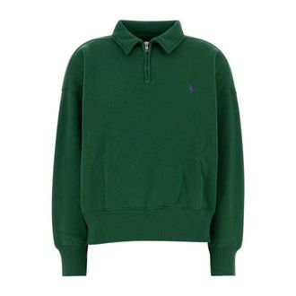 Polo Ralph Lauren Damen, Sweatshirts & Hoodies, Gr&uuml;n, LGr&ouml;&szlig;e