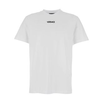 Versace Homme, Tops, Blanc, Taille: L Logo T-Shirt